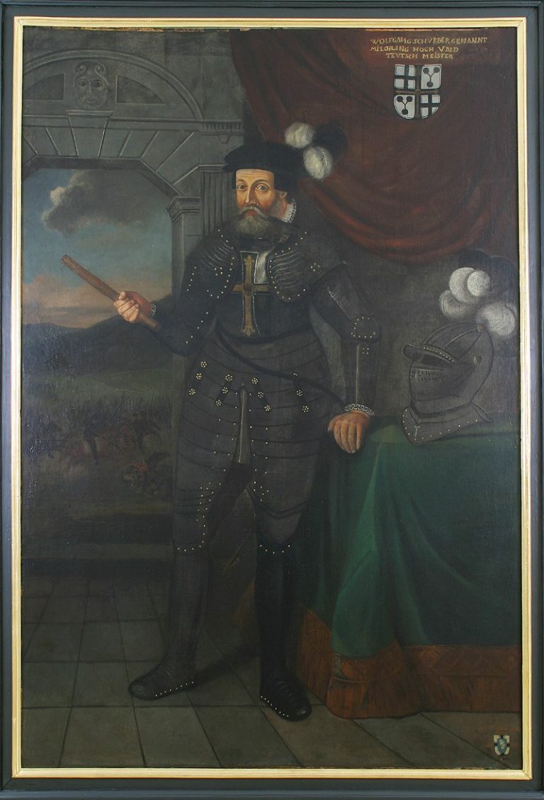 Hochmeister Wolfgang von Schutzbar – Hochmeistergalerie im Residenzschloss Mergentheim ...